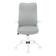 Office Chair - Executive / Fixed Armrests - Adjustable Height - Grey ...