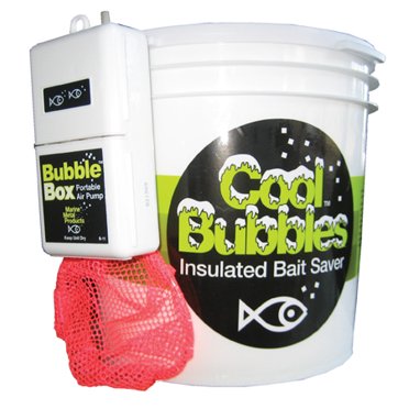 Flambeau 3.5 Gal Insulated Minnow Bucket with Portable Aerator ...