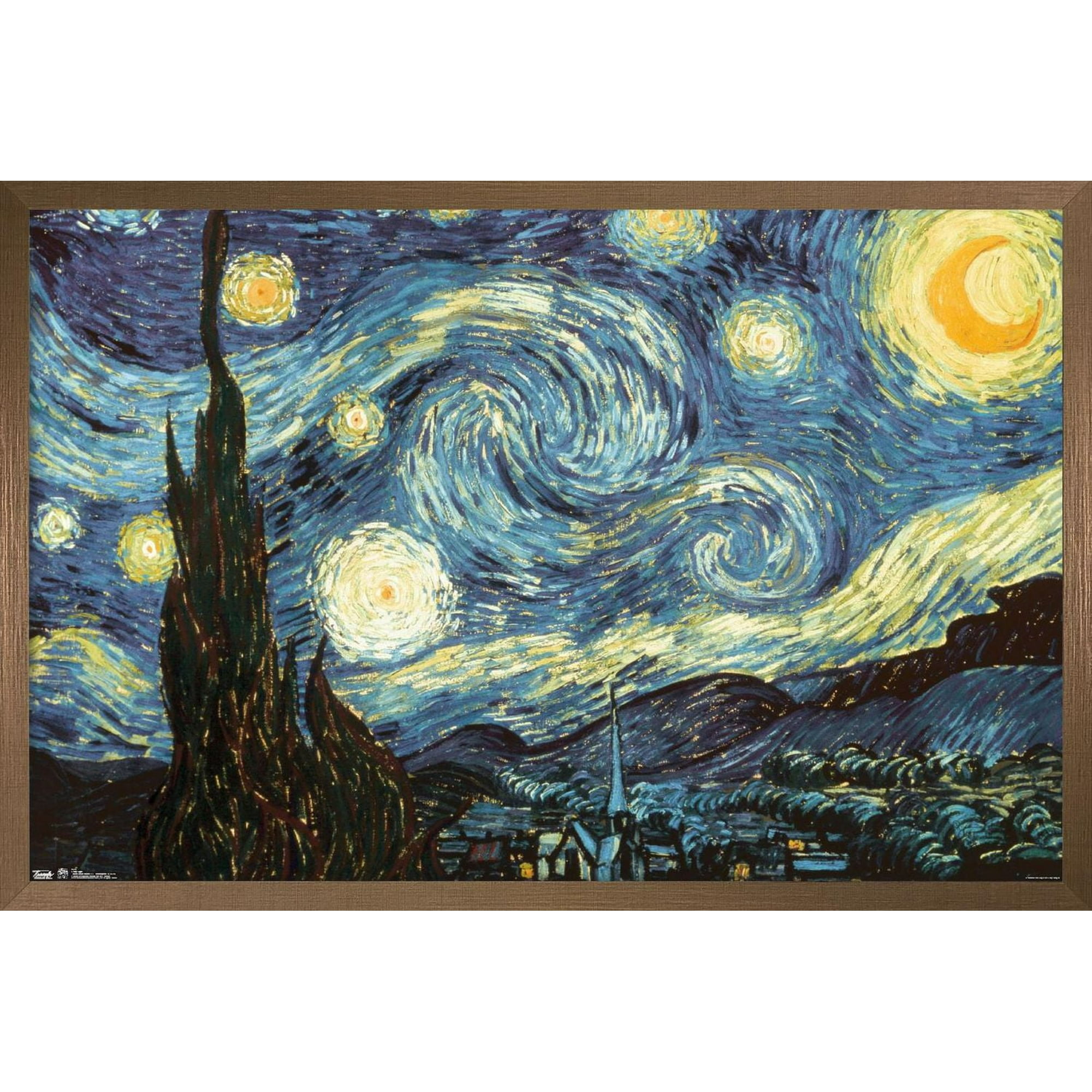 Click here for Trends International The Starry Night By Vincent V... prices
