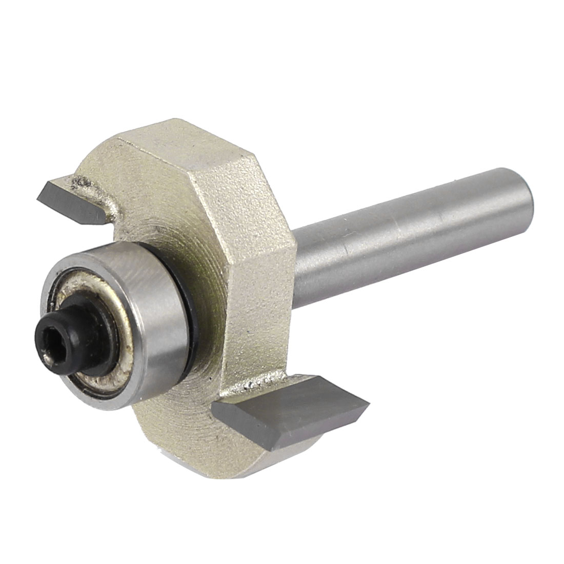 1/4" Shank Dia 3/8" Cutting Depth Groove Forming 2-Flute T-Slot Router ...