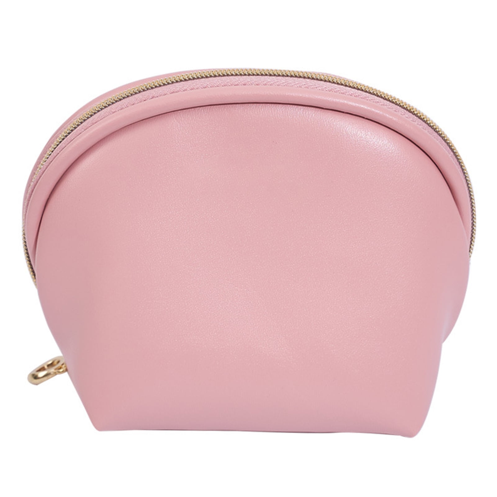 Manunclaims Jewelry Storage Bag Zipper Closure Compact Faux Leather ...