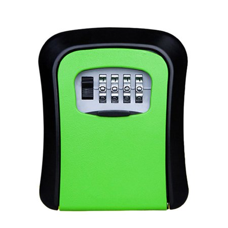 Key Storage Lock Box Safe Security Storage Combination Wall Mount Lock ...