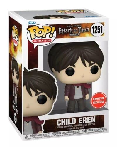Funko POP! Animation Attack on Titan - Child Eren #1251 Exclusive ...