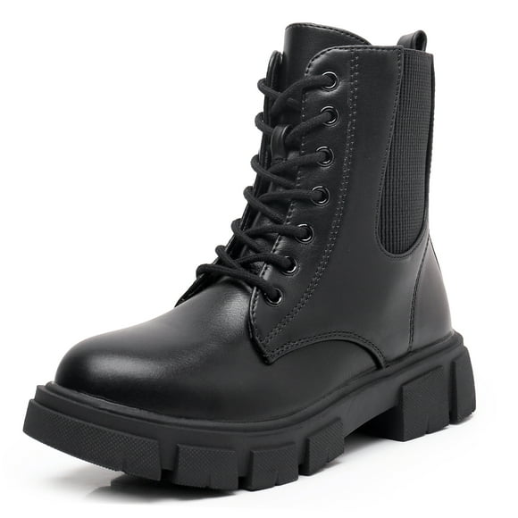 Girls' Black Ankle Boots