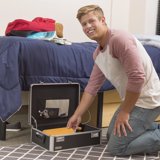 Vaultz Locking Storage Box 19.5 x 7 x 13.5 inches Black (VZ00323 ...