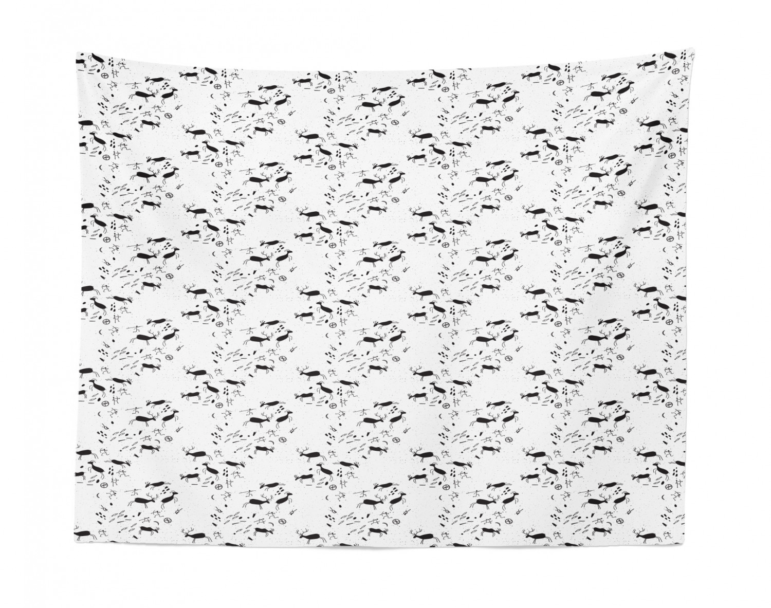 Abstract Tapestry, Pattern of Optical Illusion Like Labyrinth ...