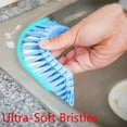 Ultra-Soft Bristle Cleaning Brush, Gentle Scrub Brush for Delicate ...