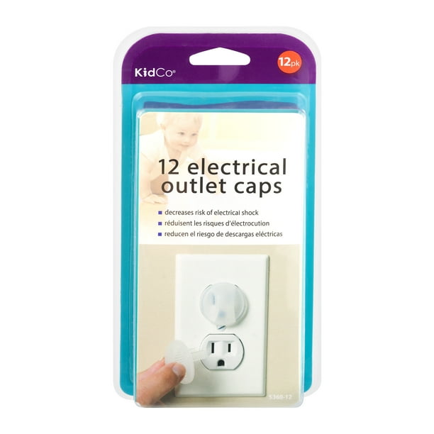KidCo Electrical Outlet Caps, 12.0 PACK - Walmart.com - Walmart.com