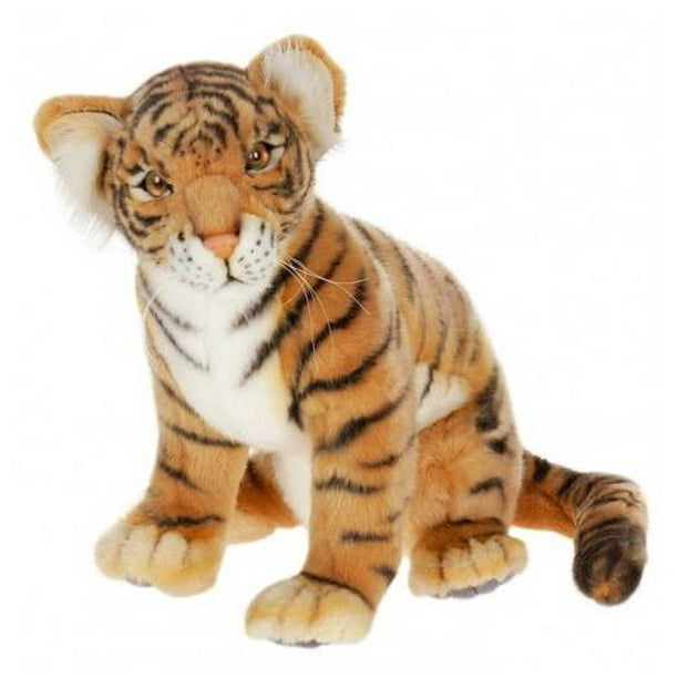 Hansa Sitting Tiger Cub Plush Toy - Walmart.com - Walmart.com