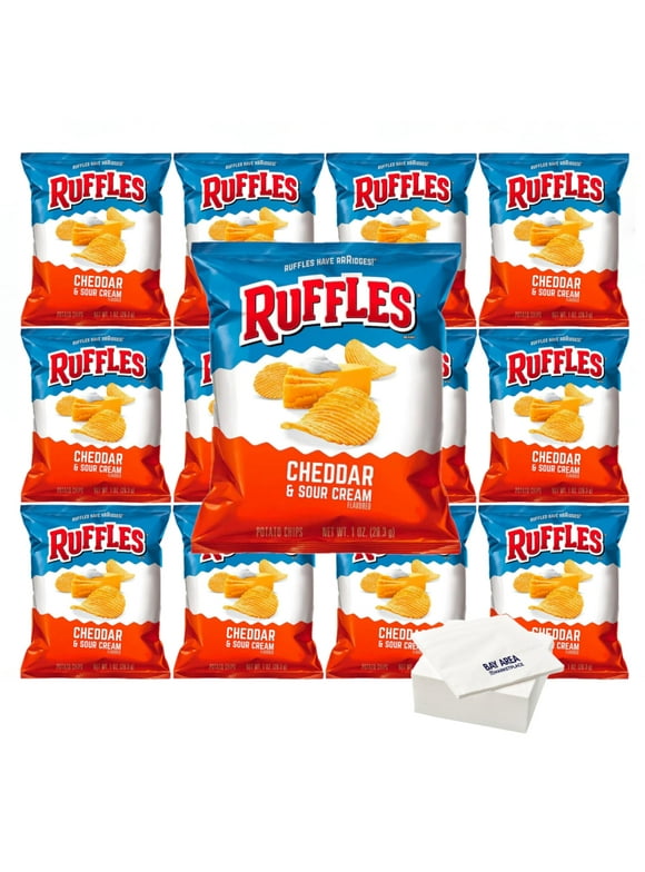 Cheddar and Sour Cream Ruffles in Chips - Walmart.com