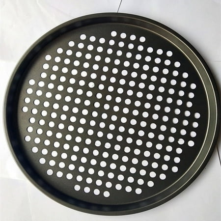 Jinsinto 28*1CMPizza plate - Pizza plate for the oven - Perforated ...