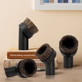 4 Pieces Soft Horsehair Bristle Vacuum Attachments Dusting Brush ...