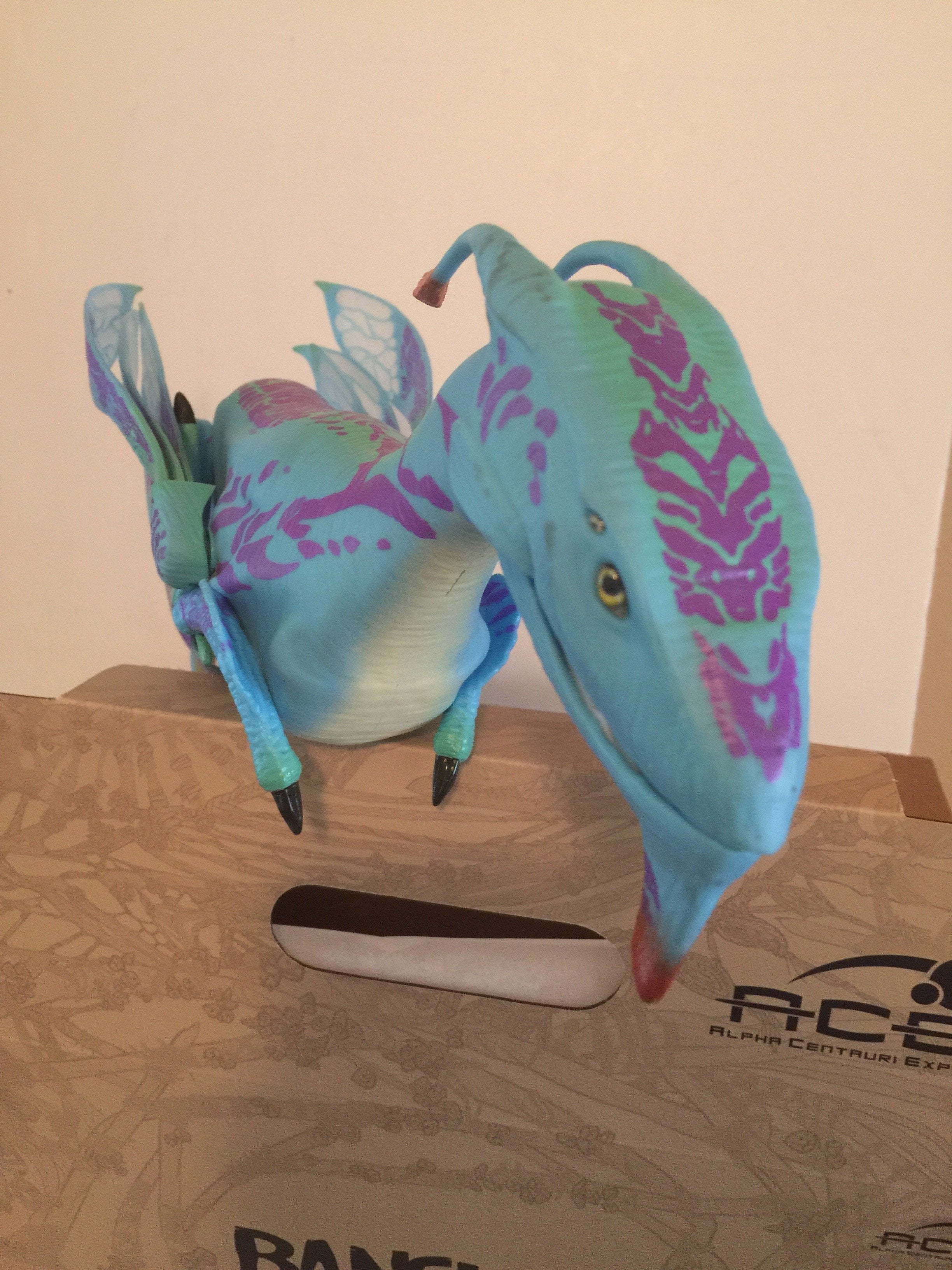 Disney Pandora Avatar Interactive Banshee Rookery Blue Purple New with ...