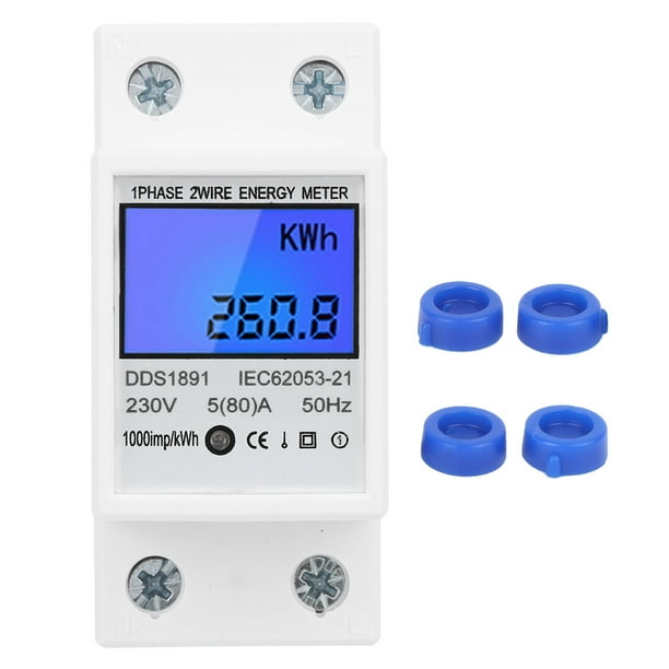 Backlight Energy Meter,Single Phase Din Rail Single Phase Din Rail ...
