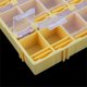 Plastic 24 Compartments Electronic Components Storage Box Case ...