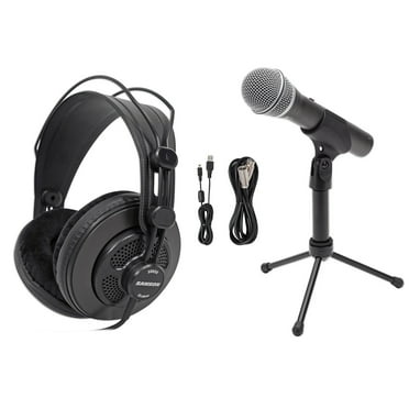 Free Shipping! Samson Q2U Black Handheld Dynamic USB Microphone with ...