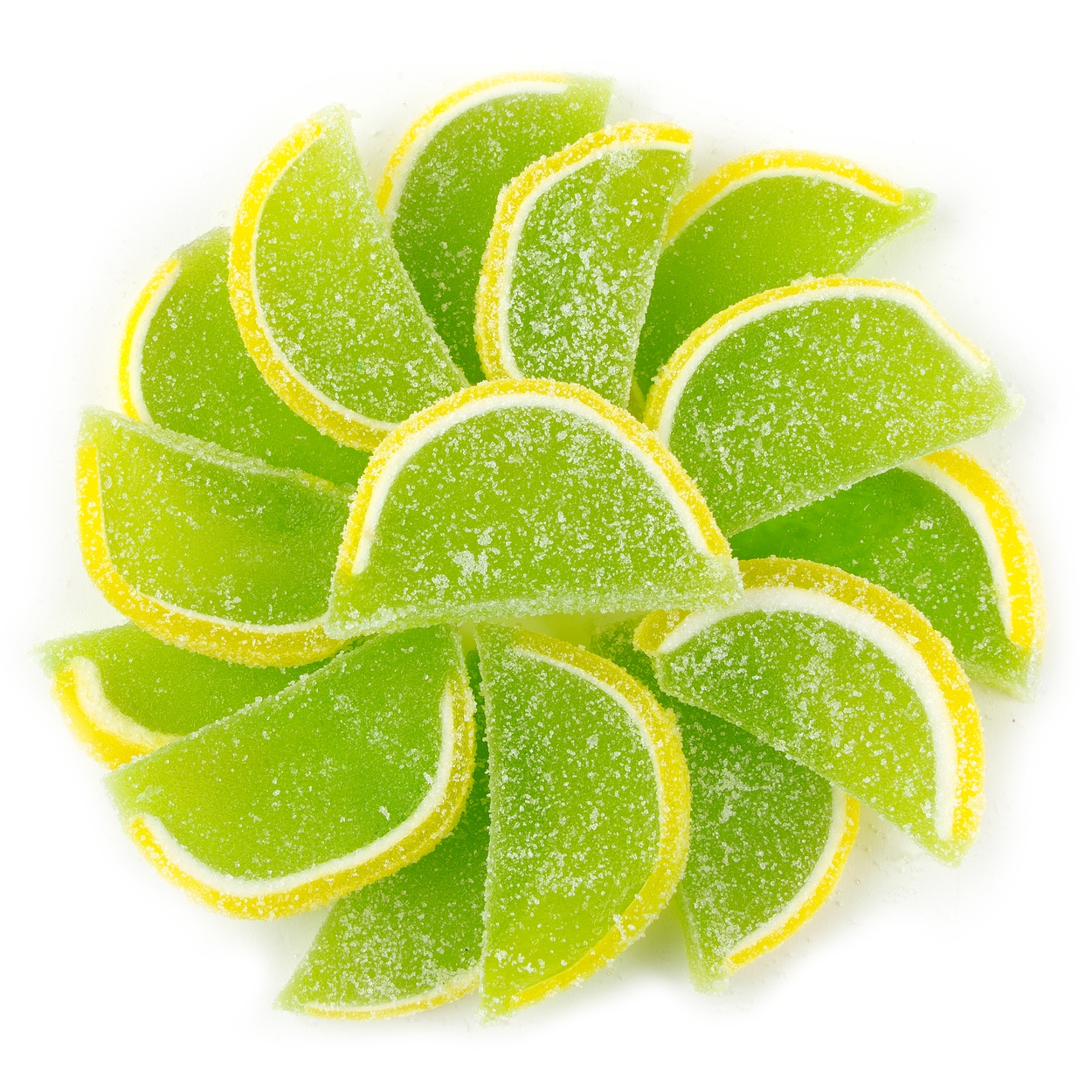 Oh! Nuts Lemon Lime Jelly Fruit Slices Sugar Candy - 5lb - Walmart.com