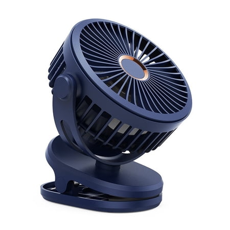Clip on Fans Plug-in, 720° Rotation Small Desk & Clip Fan, Personal ...