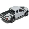 Ford F-150 Raptor Pickup Truck Gray Snap Together (Skill 1) Painted ...
