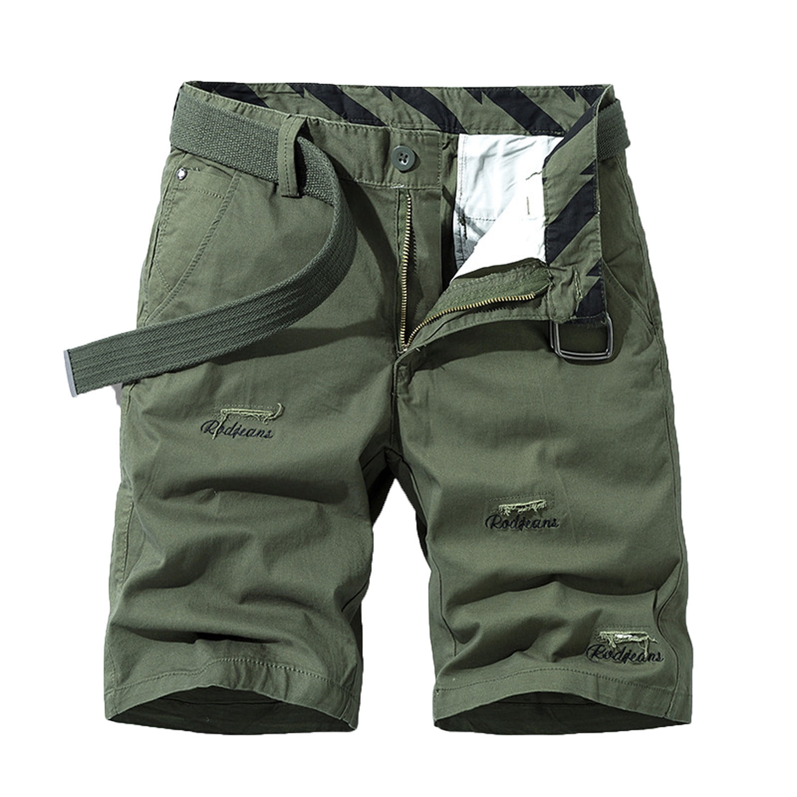 Owordtank Mens Casual Cargo Shorts with Pockets - Walmart.com