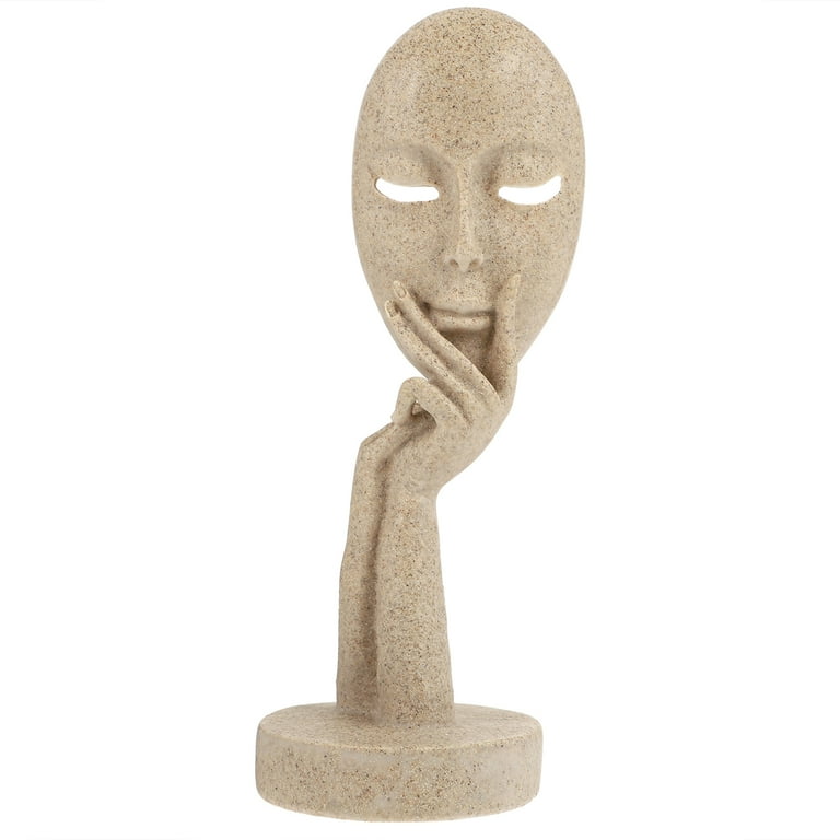 The Thinker Statue Face