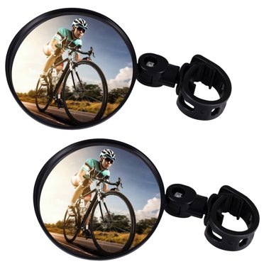 Bike-Eye Frame 360-degree Rotating Mount Mirror: Wide, Nylon and ABS ...