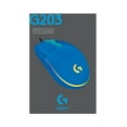 Logitech G203 Lightsync Gaming Mouse - Gamer's Choice, Blue - Walmart.com