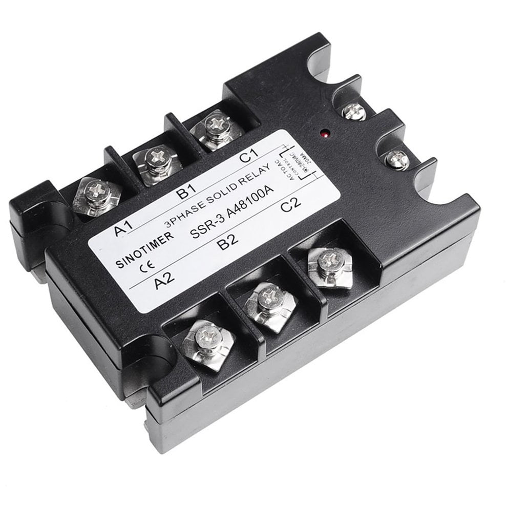 JUST BUY IT SSR 3 Phase Solid State Relay SSR-3 AC To AC Solid State ...