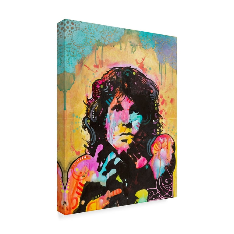 Jim Morrison Abstract Painting