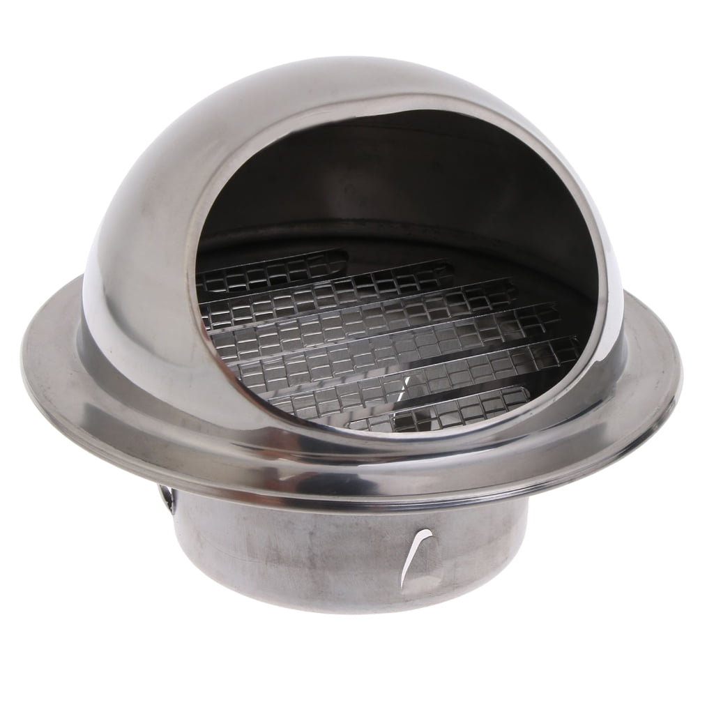 75/100/150/200mm Stainless Steel Roof Ventilator Wind Turbines Air Vent ...