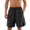 LNZGNM Men's Shorts Summer Color Block Baggy Y2K Track Shorts with ...