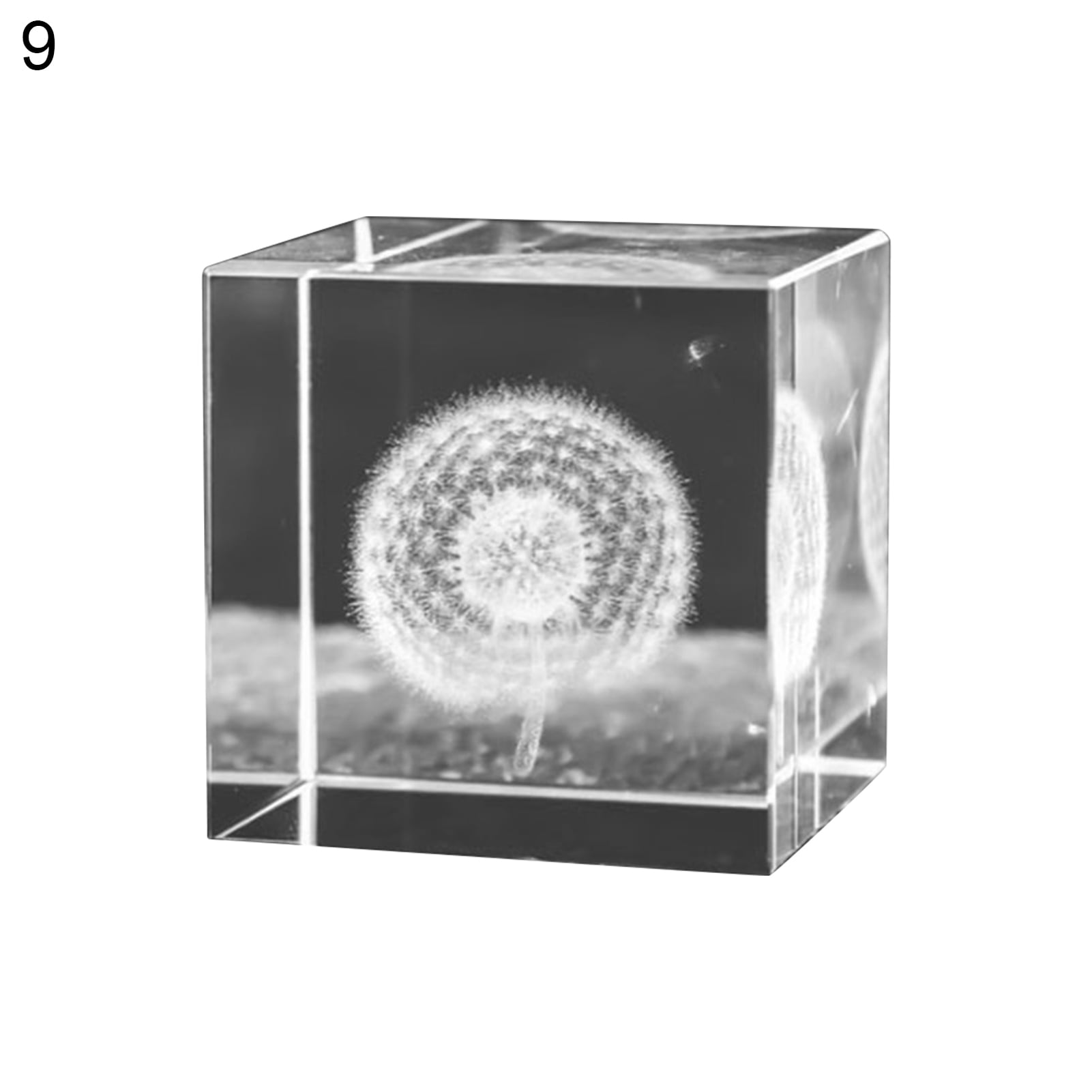 Yoone Cube Prism Decor Ornamental Smooth Surface Modern Style Cloud ...