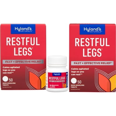Hyland's OTC Leg Cramp Medication, Natural Relief Pills for Calf, Leg ...