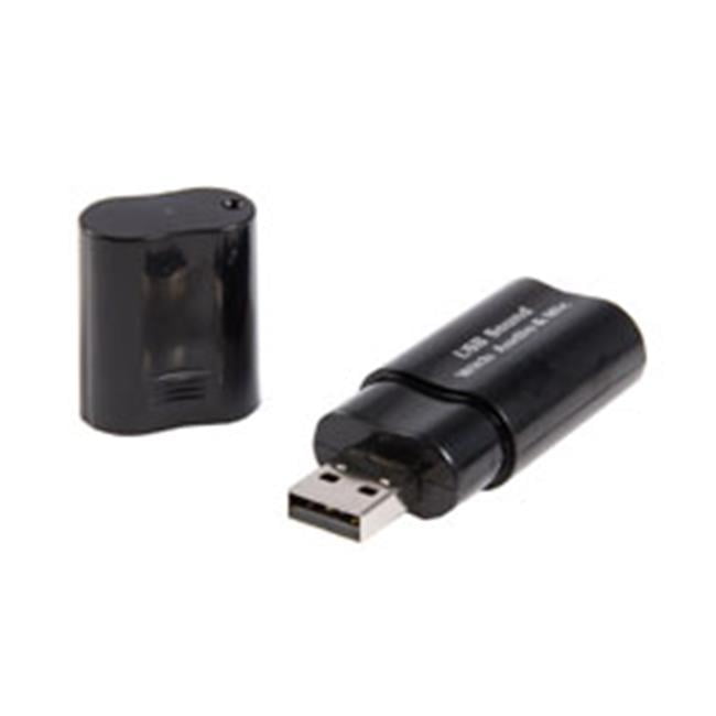 StarTech ICUSBAUDIOB Audio USB Adapter - Walmart.com