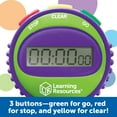 Learning Resources Simple Stopwatch Stopwatch for Kids Ages 5 and UP ...