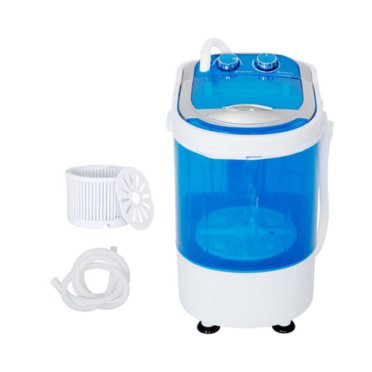 ZENSTYLE Compact Apartment Size Semi Top Load 17.6lbs Mini Twin Tub ...