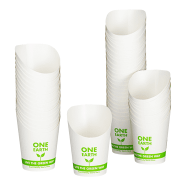Karat Earth 16oz Eco-Friendly Paper Hot Cups - White (90mm) - 1,000 ct ...