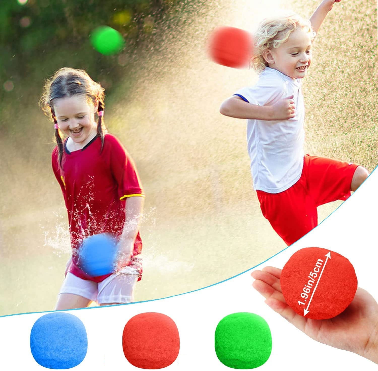 Reusable Water Balloons, Water Balloons for Kids, Water Bomb Splash ...