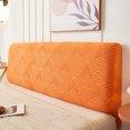 Nvzi 1 Piece Solid Color Three Dimensional Plush Full Package Headboard