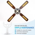 Ceiling Fan Blade Arms Replacement - White Blade Parts Mounting Bracket ...