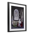 Stupell Industries Spooky Apothecary Vibes Black Framed Print Under ...