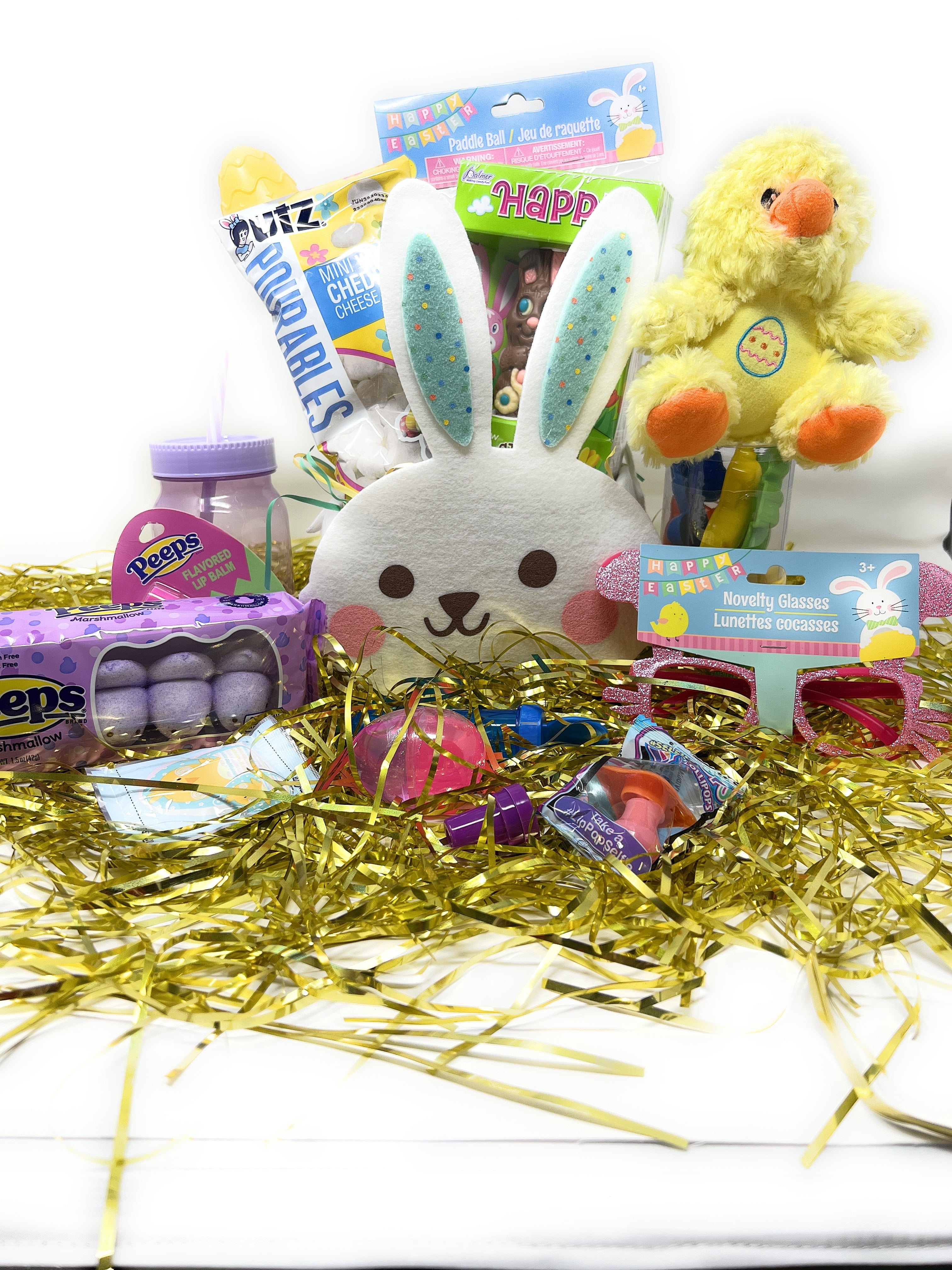Pre-made Easter Basket for Girls Gift Set with Plushie Stuffer and ...