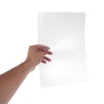 ETHZZLE 24Pcs Clear Plastic File Folders with L Shaped Pocket for ...