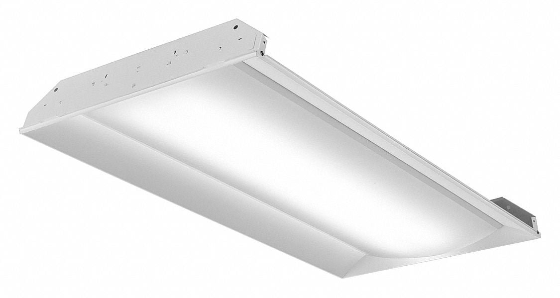 Lithonia Lighting Recessed Troffer,4 ft L,4017 lm,31.7W 2FSL4 40L EZ1 ...