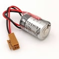 4Pc 1200mAh CPM2A-BAT01 Toshiba ER3V 3.6v Battery for PLC CPU Module ...