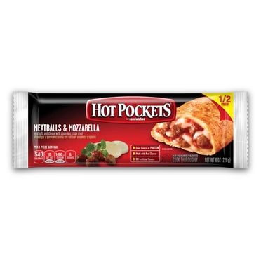 Hot Pockets Pepperoni Pizza Frozen Snacks, 9 Ounce Sandwiches -- 8 per ...