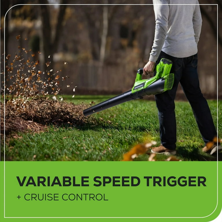 Greenworks 40V Cordless Weed Eater, String Trimmer & Leaf Greenworks 40V Cordless Weed Eater, String Trimmer & Leaf