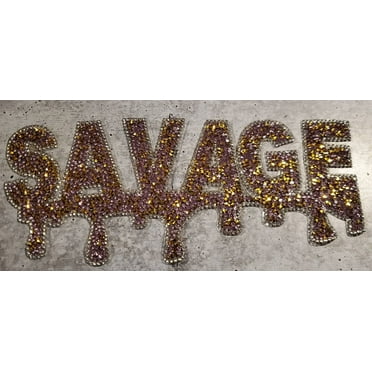 Exclusive, 1-pc, Large, Beautiful, Sew-On Patch "Melanated Opulence ...