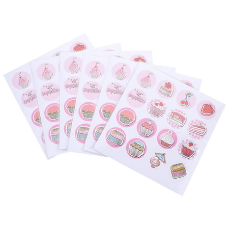 30 Sheets Sealing Labels DIY Baking Labels Envelopes Stickers Cake ...