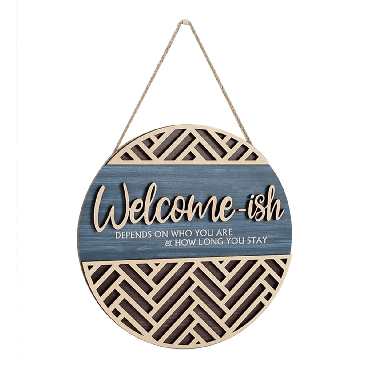 Click here for Unbranded 3d Welcome Hanging Sign Plaque For Front... prices